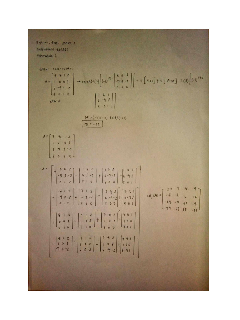 Ennuma20 HW2 | PDF