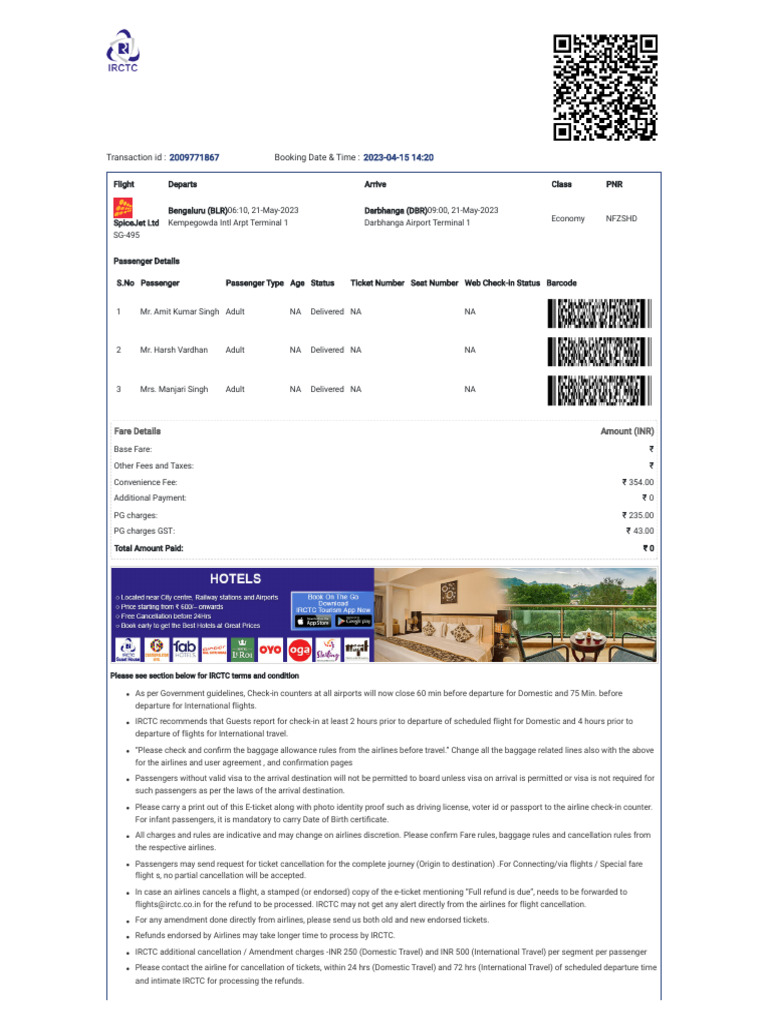 ticket 2 | PDF