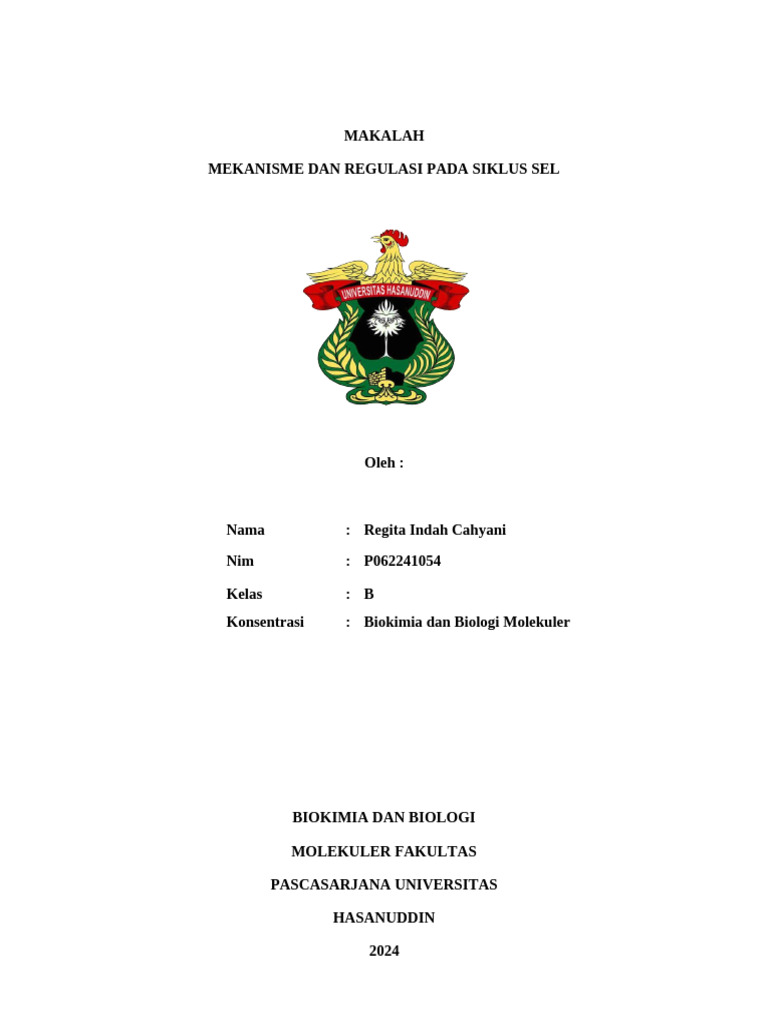 Proses Sitokinesis dalam Siklus Sel | PDF