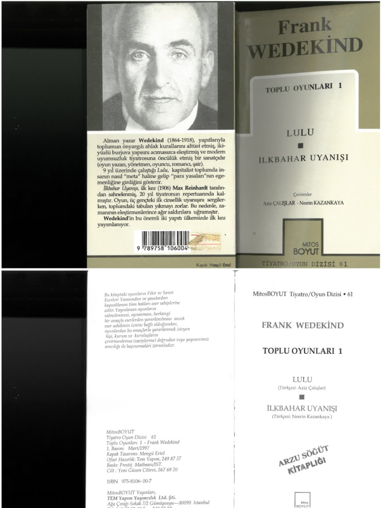Frank Wedekind - Lulu | PDF