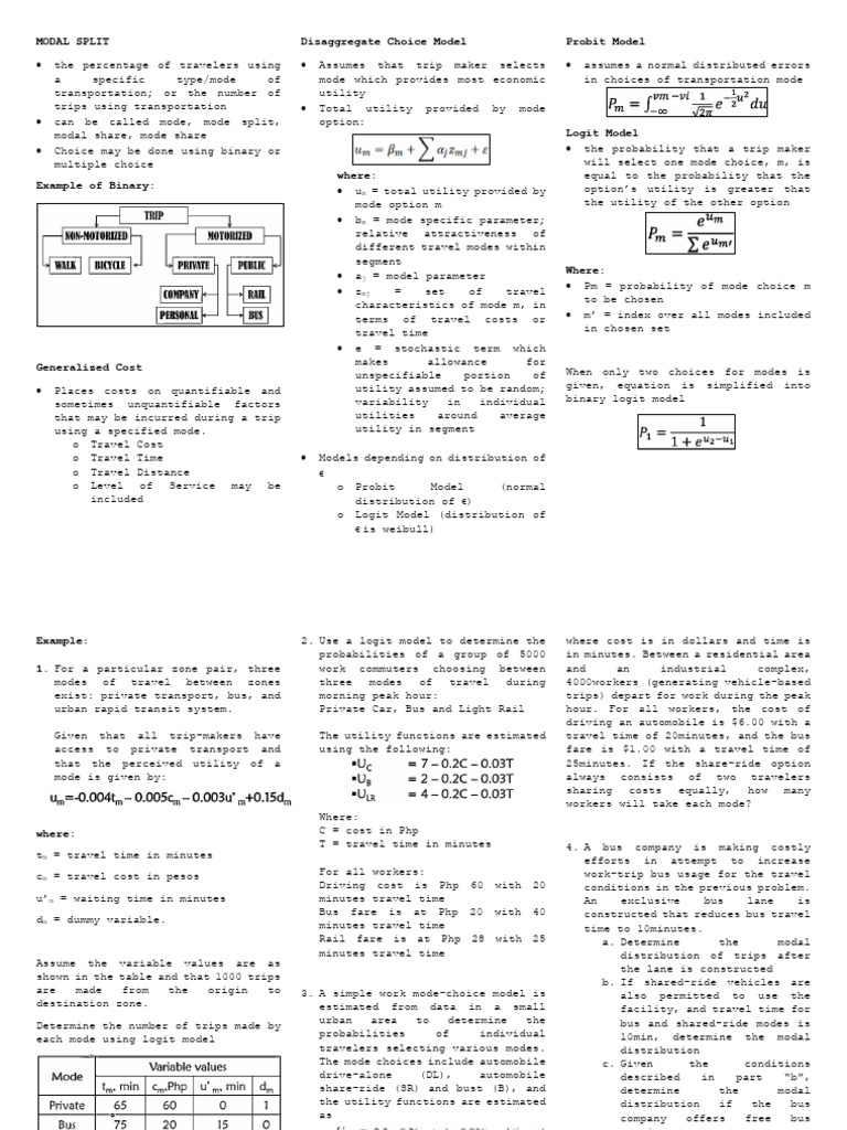 4.-MODAL-SPLIT | PDF | Mode (Statistics) | Statistical Theory