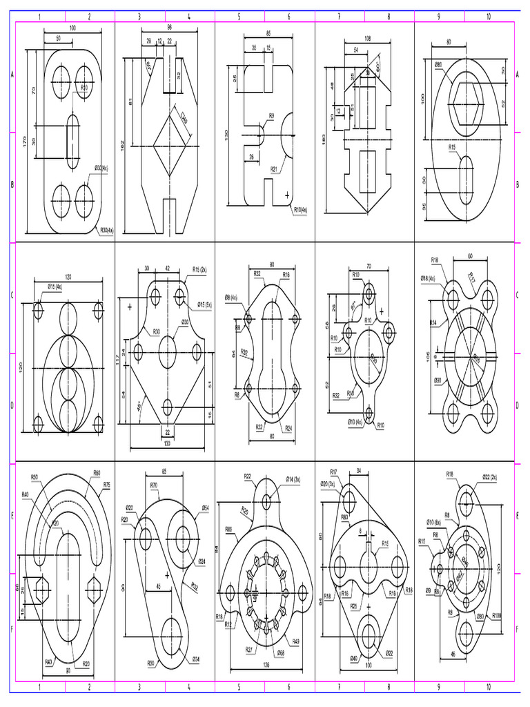 NX_2D Sketch Model (1) | PDF