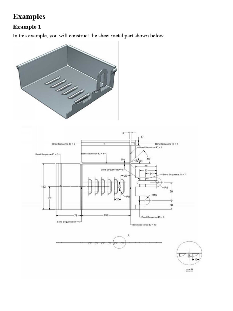 NX9 EX SheetMetal Design | PDF | Sheet Metal | Geometry