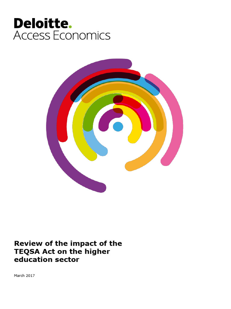 Review of The Impact of The Teqsa Act Final Report 060417 | PDF ...