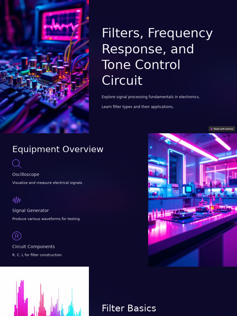 Filters-Frequency-Response-and-Tone-Control-Circuit | PDF