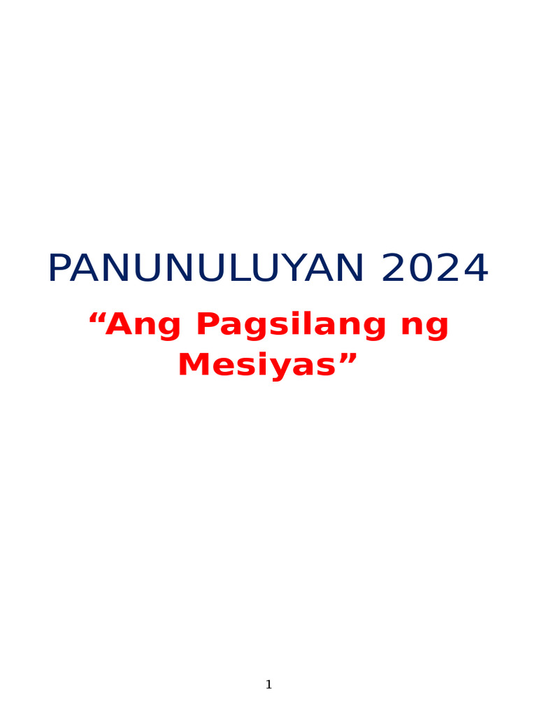 Bendisyon NG Santissimo Sakramento | PDF