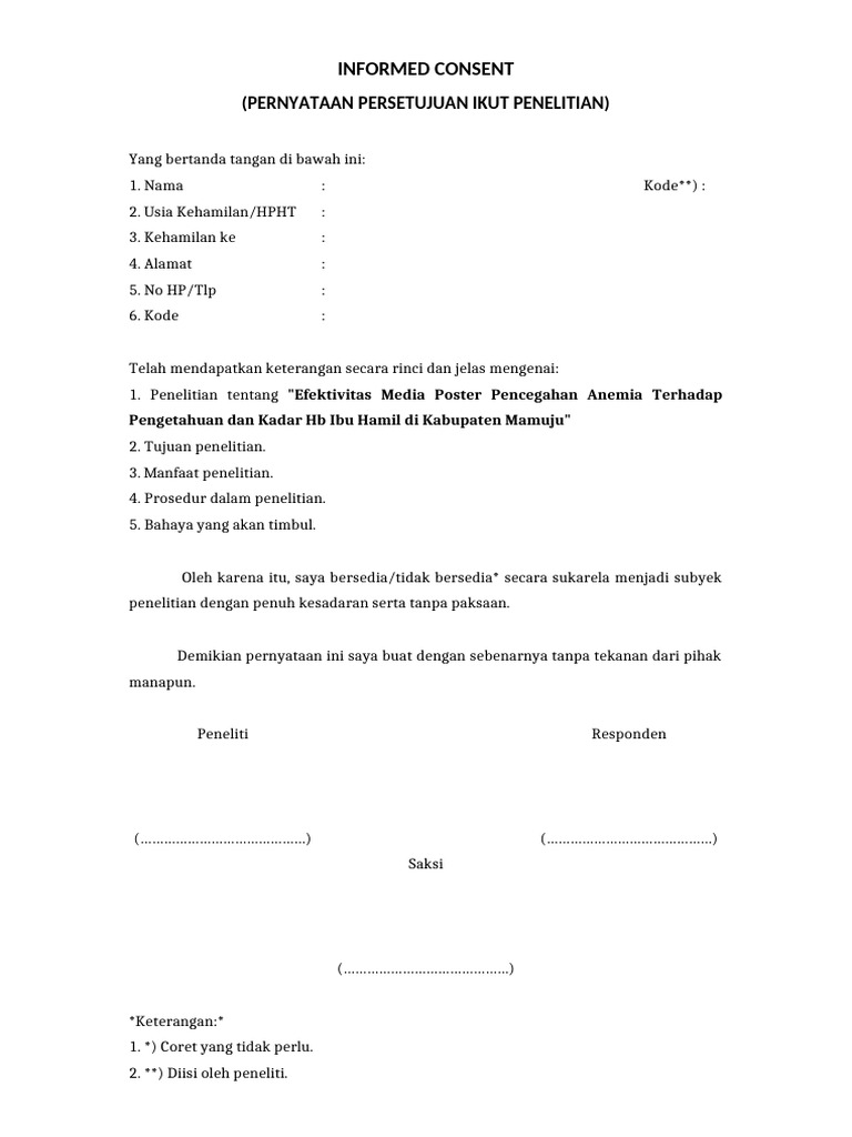 Informed_Consent_Penelitian | PDF