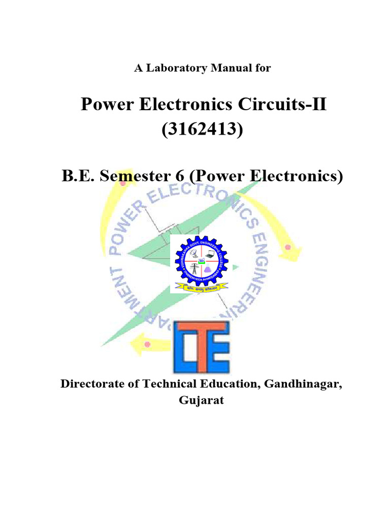 Power Electronics Lab Manual | PDF | Power Electronics | Power Inverter