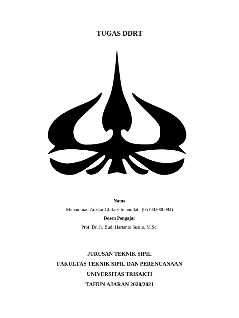 Tugas DDRT 6 - Muhammad Adzkar Ghifary Imanullah - 051002000084 PDF | PDF