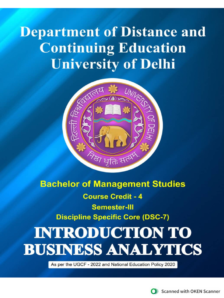 Business Analytics SOL | PDF