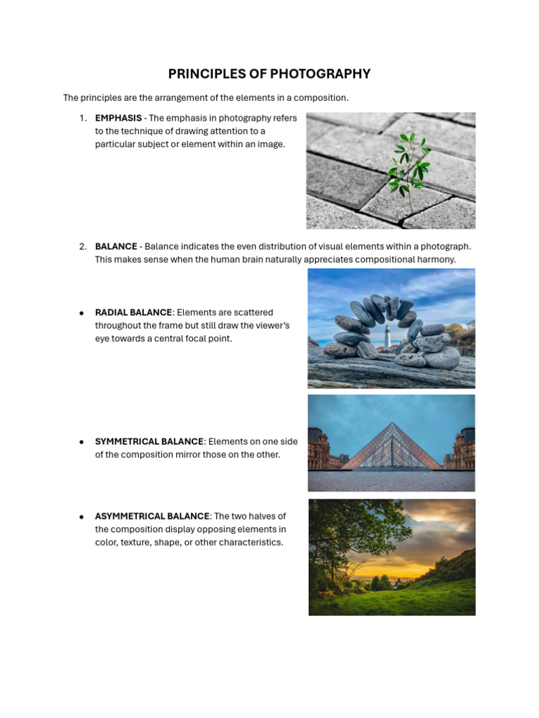 Principles of Photography Explained | PDF