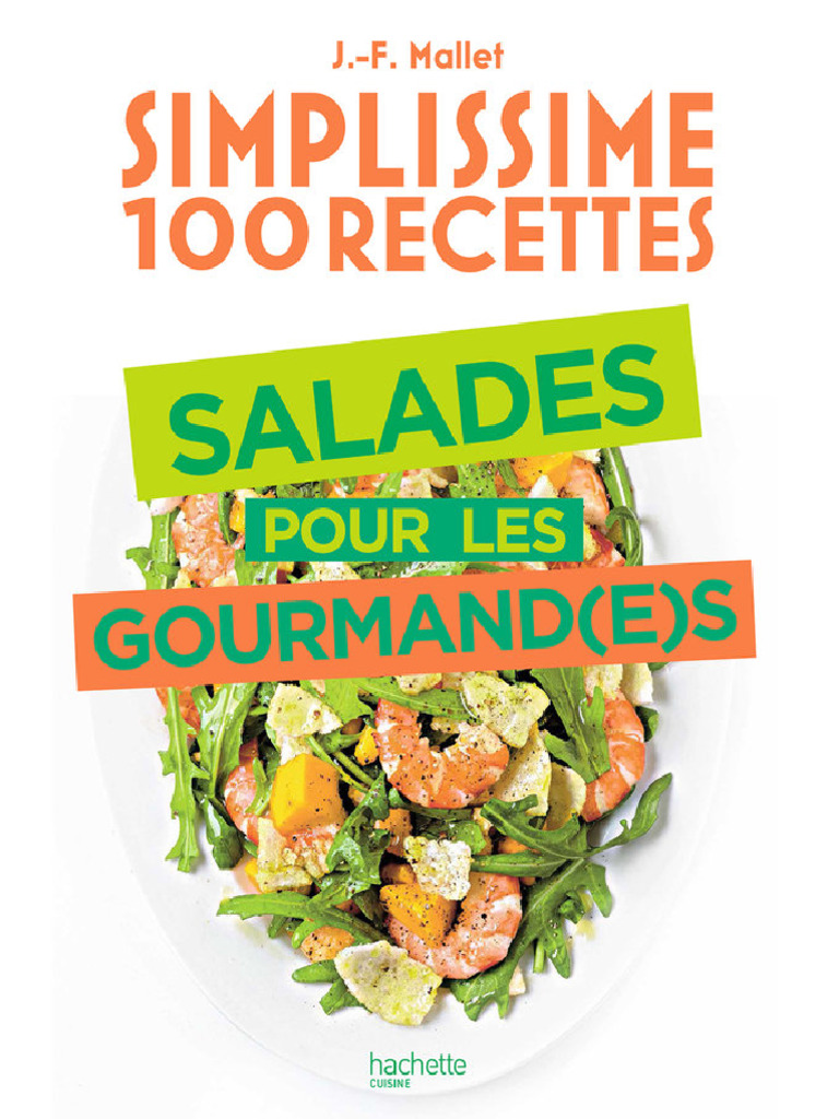 Recettes de Salades Simplissimes | PDF | Nourritures | Cultures