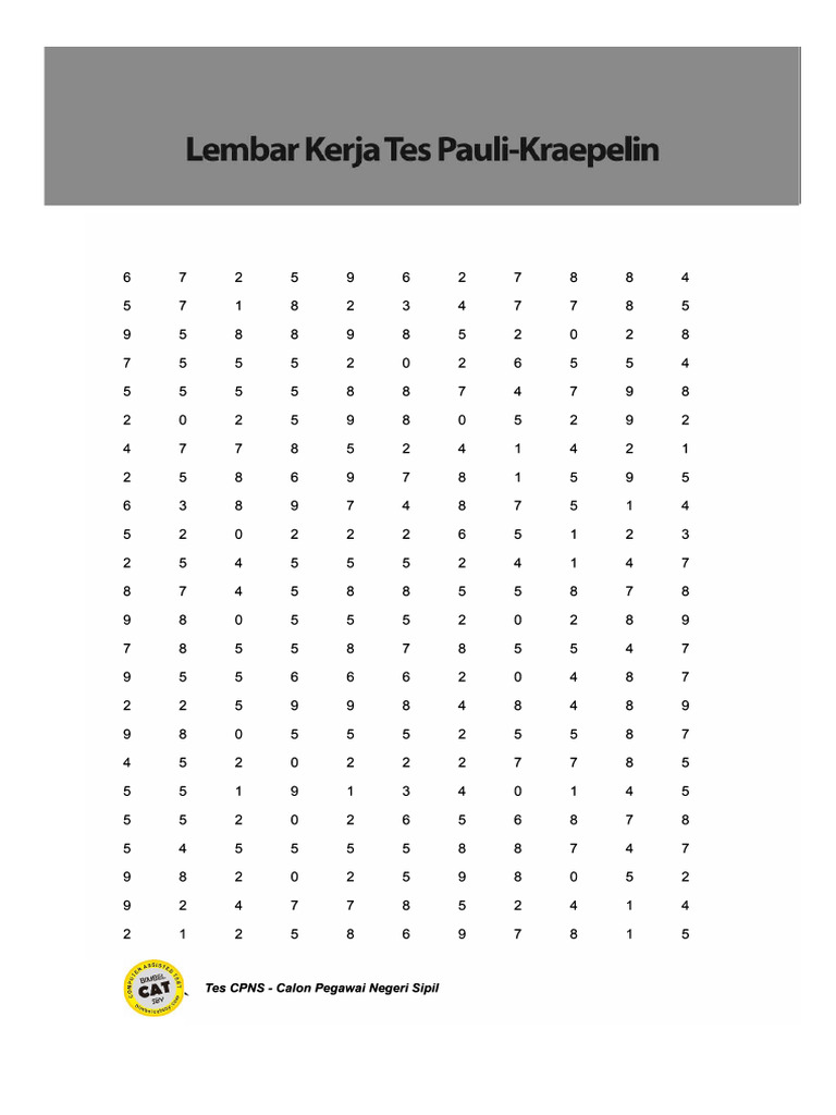 Tes Pauli SKB 2021-2 | PDF