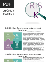 Cours Scoring | PDF | Banques | Risque