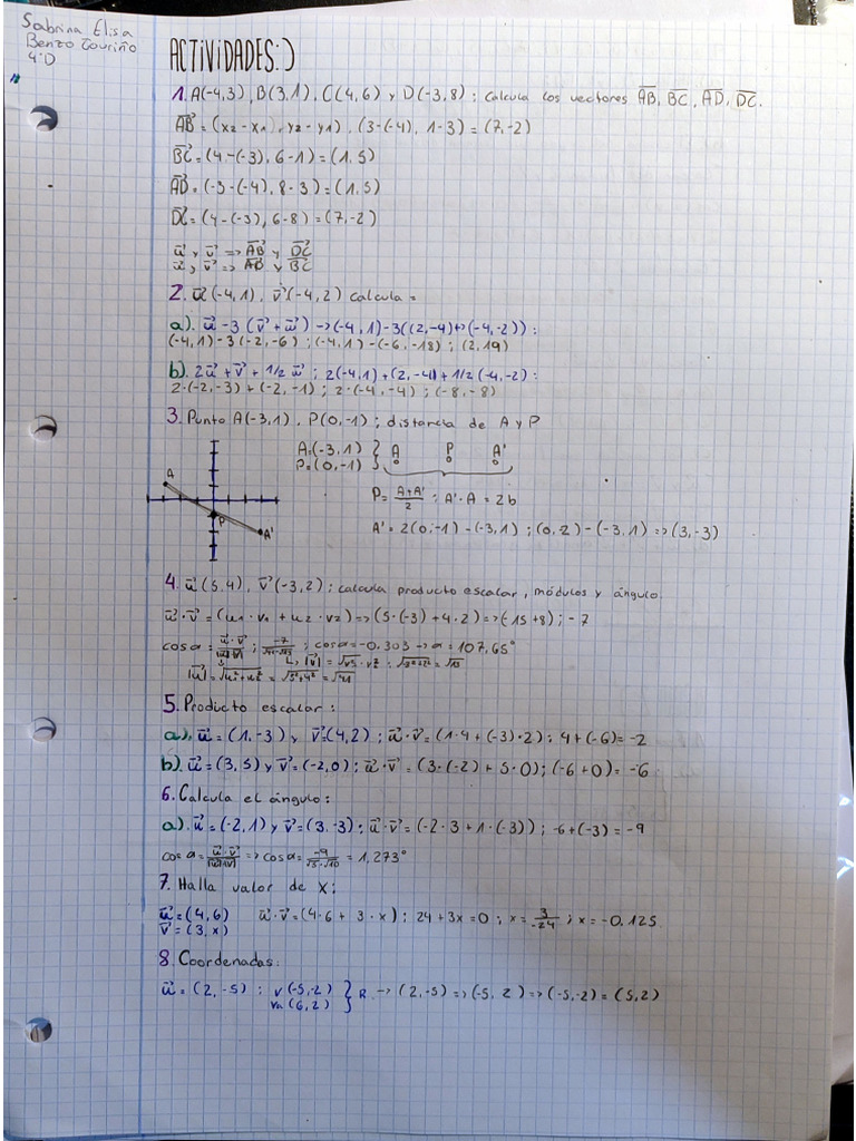 Vectores | PDF
