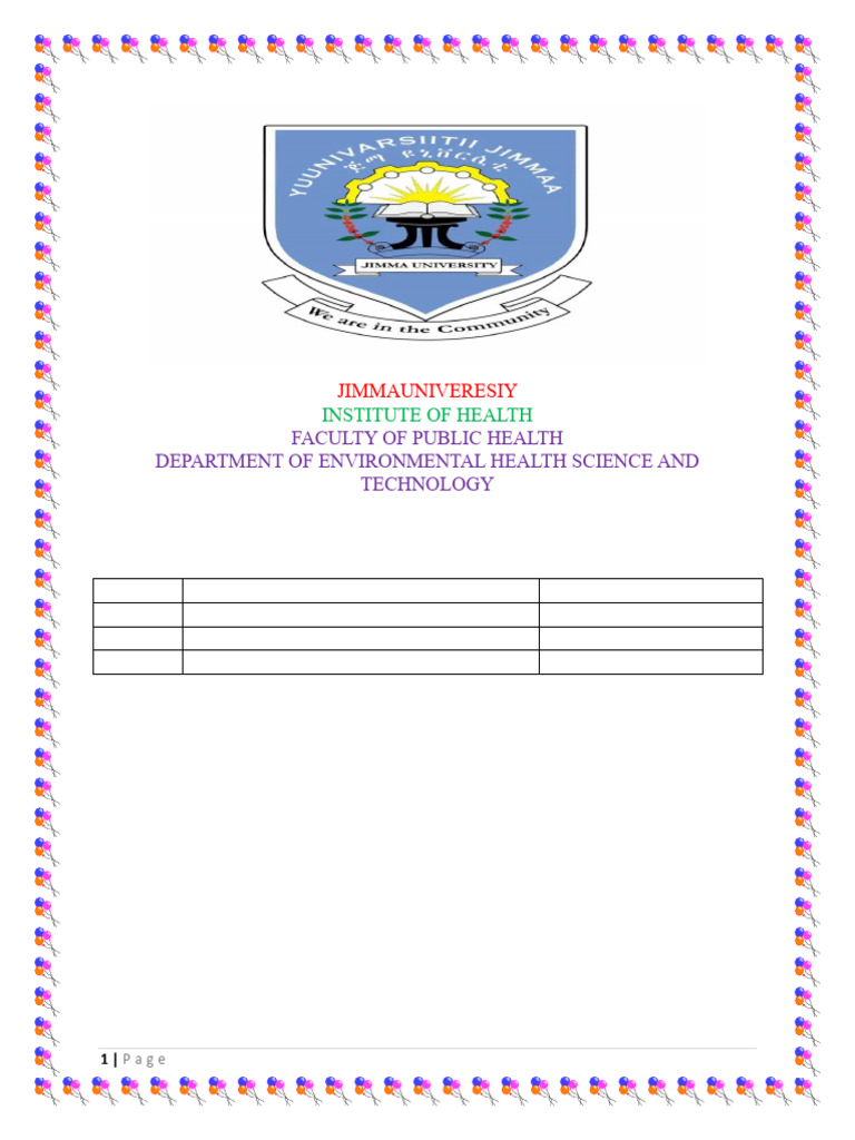 Int To Enva Group 3 Ass... | PDF | Water Pollution | Water Quality