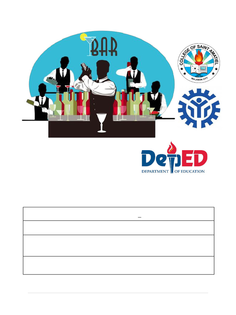 Lesson 1 Introduction to Beverages | PDF | Drink | Alcoholic Beverages