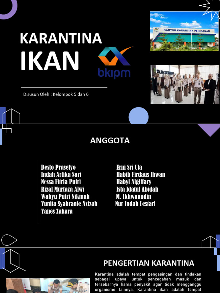 Karantina Ikan | PDF