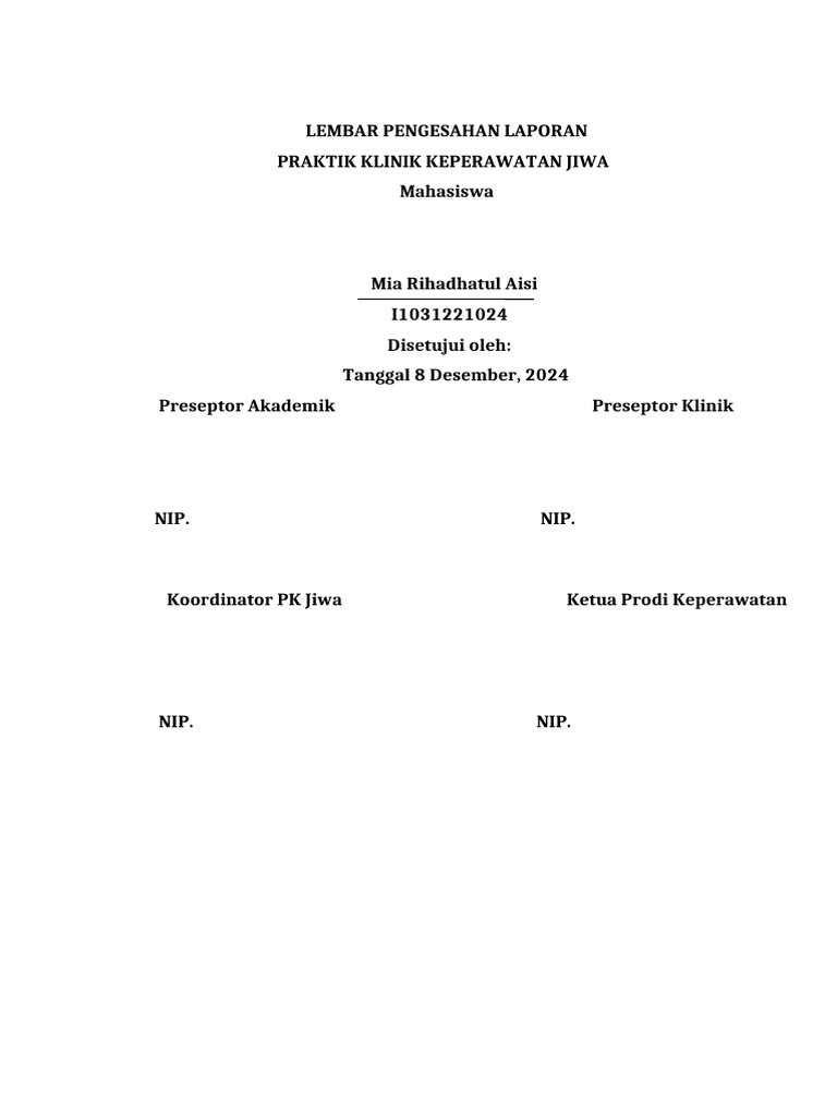 Modul PK Jiwa 2024-2025 | PDF