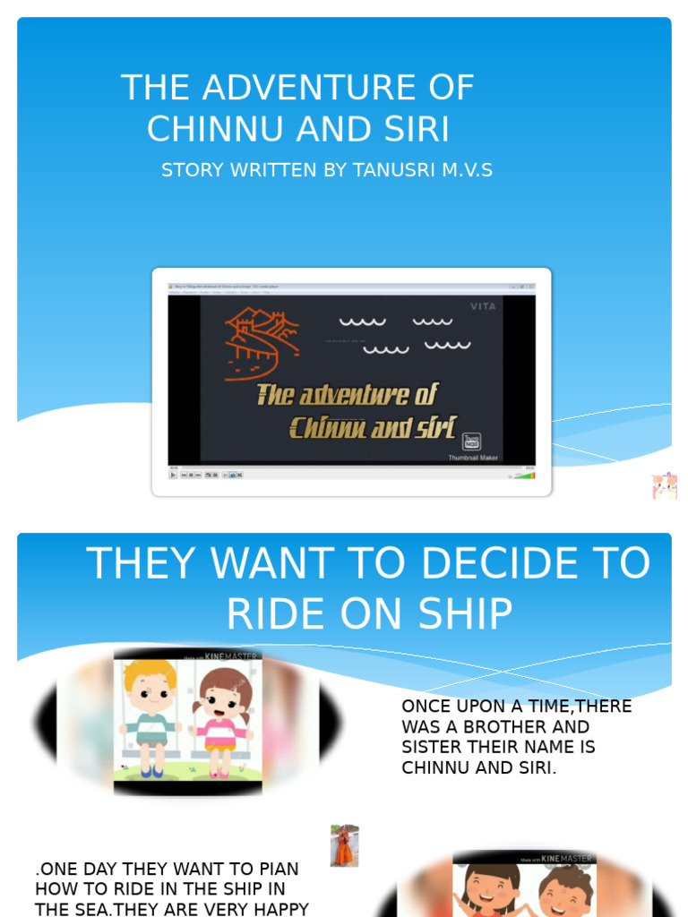 The Adventure of Chinnu and Siri With Part 2 | PDF