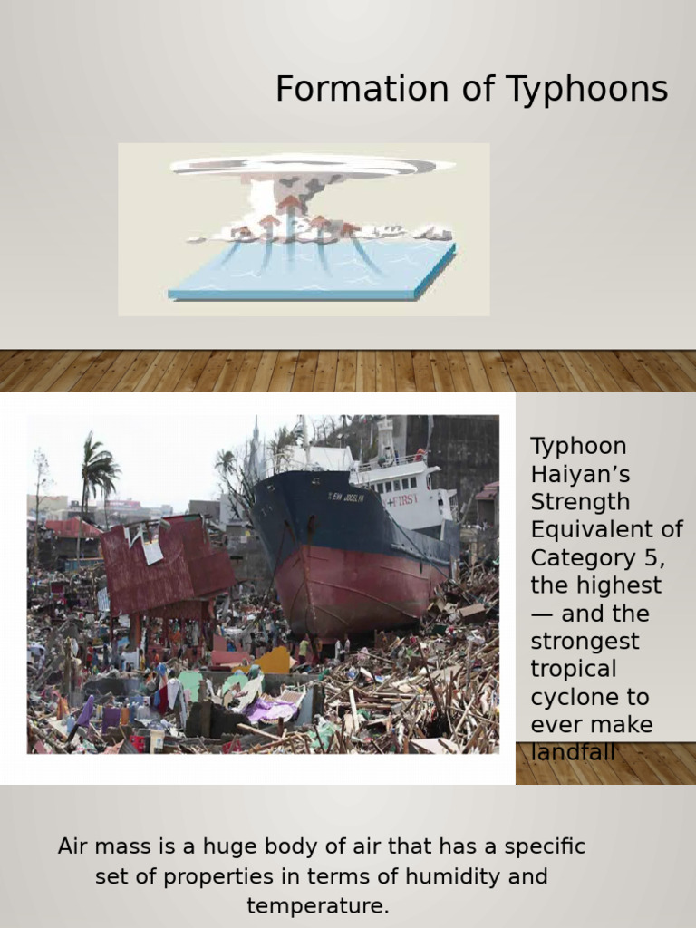 Formation of Typhoon | PDF | Tropical Cyclones | Wound