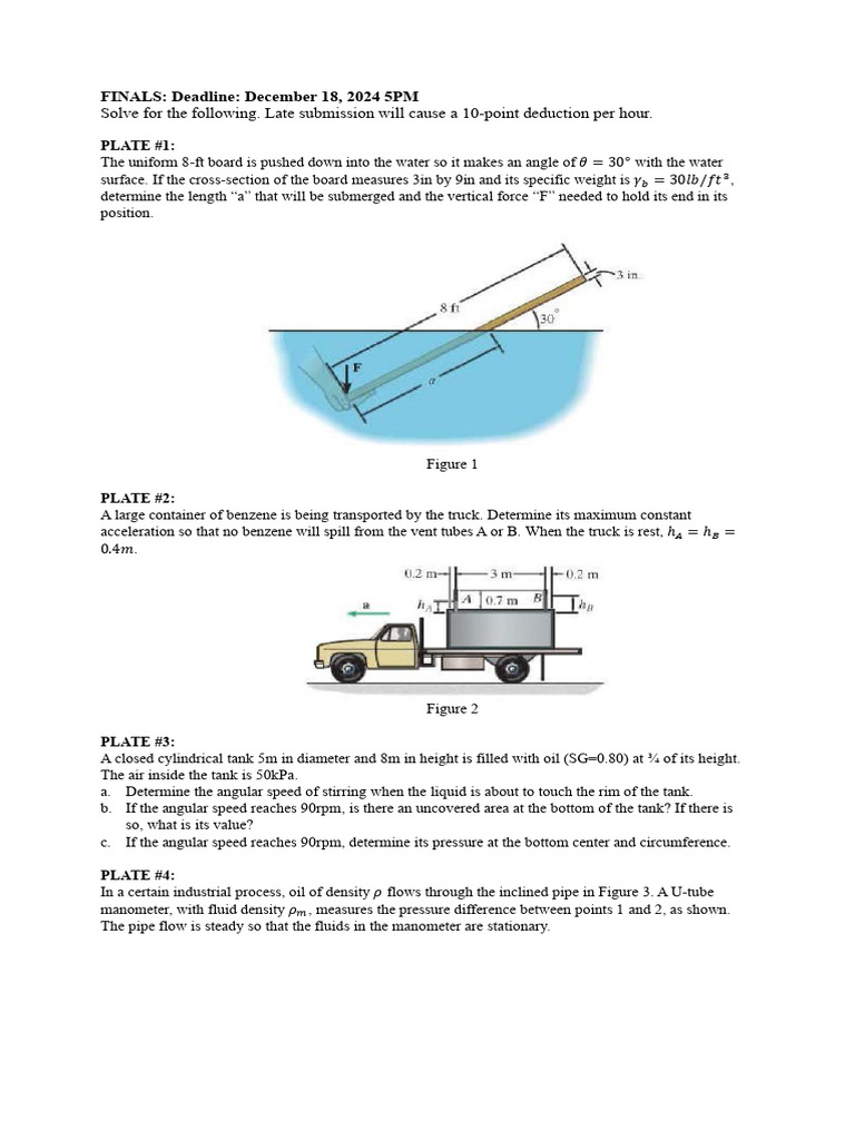 Finals Plates 1 7 | PDF | Pump | Pressure Measurement
