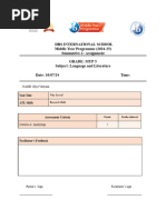 Generic Examination Paper Cover Sheet | PDF
