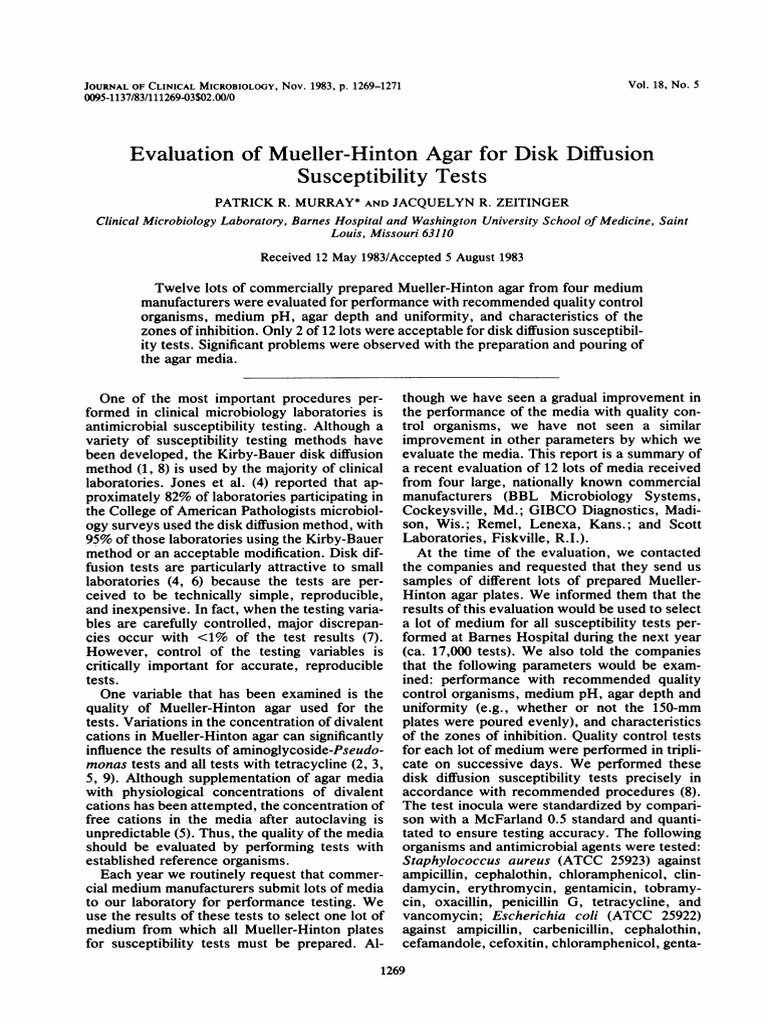 jcm00136-0269 | PDF | Laboratories | Medicine