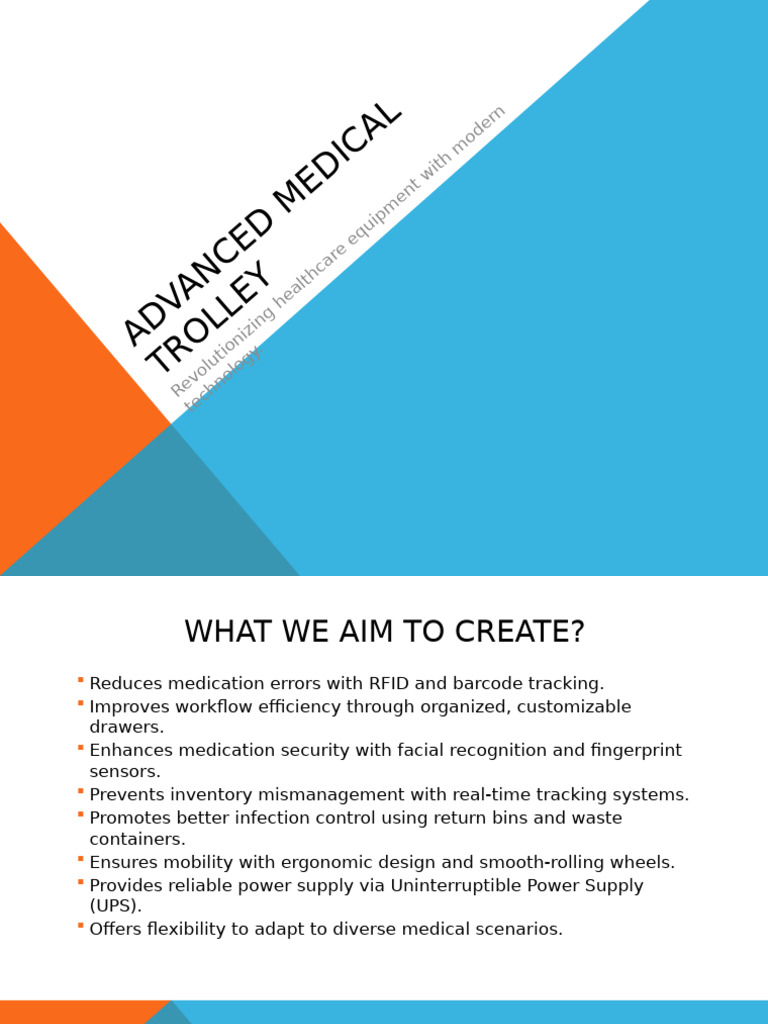Advanced Medical Trolley Styled | PDF