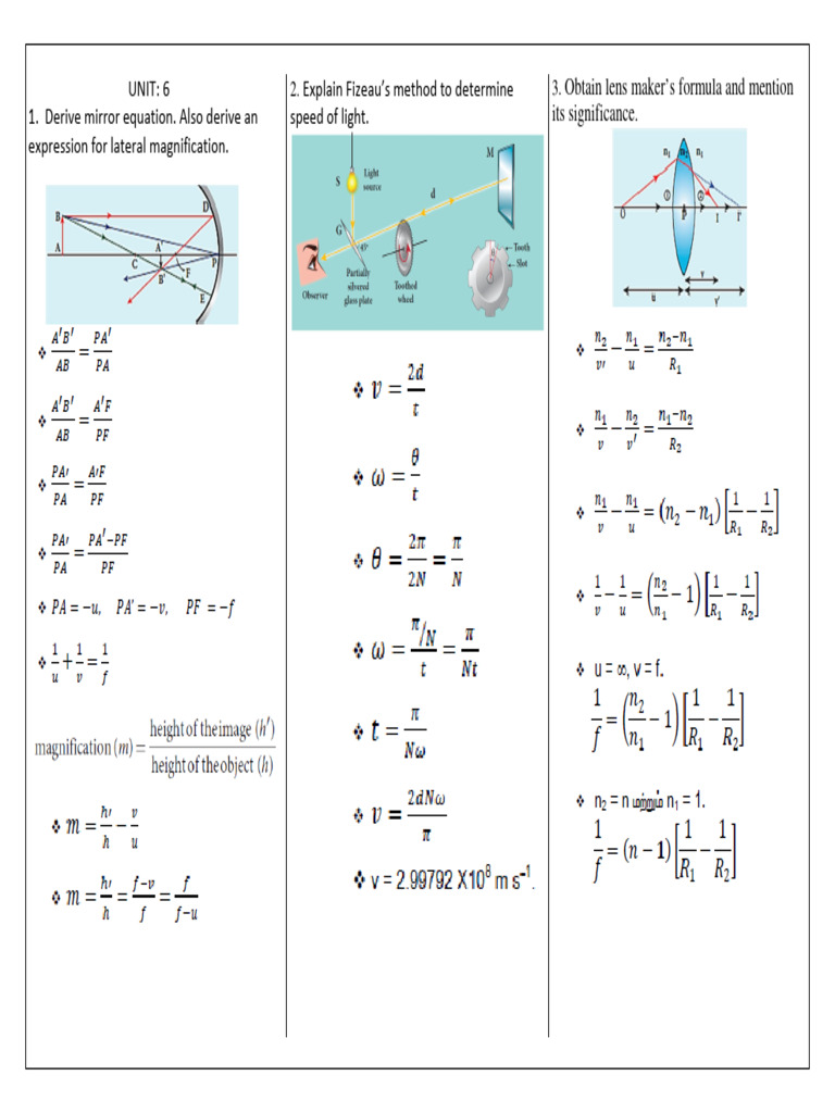 12th STD Physics Vol-2 Mini Material 2020-21 STT | PDF | Electron | Atoms