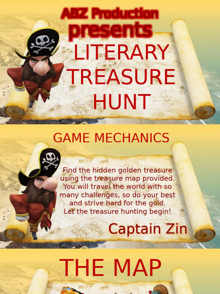 Literary Treasyre Hunt- Review Game (1) | PDF
