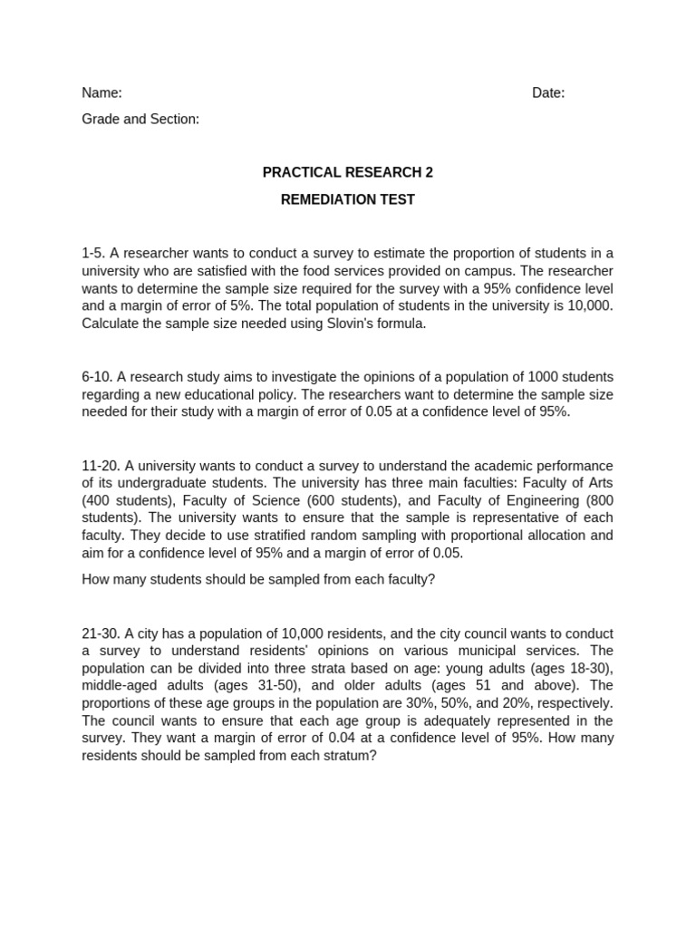 Remediation Test PR2 | PDF