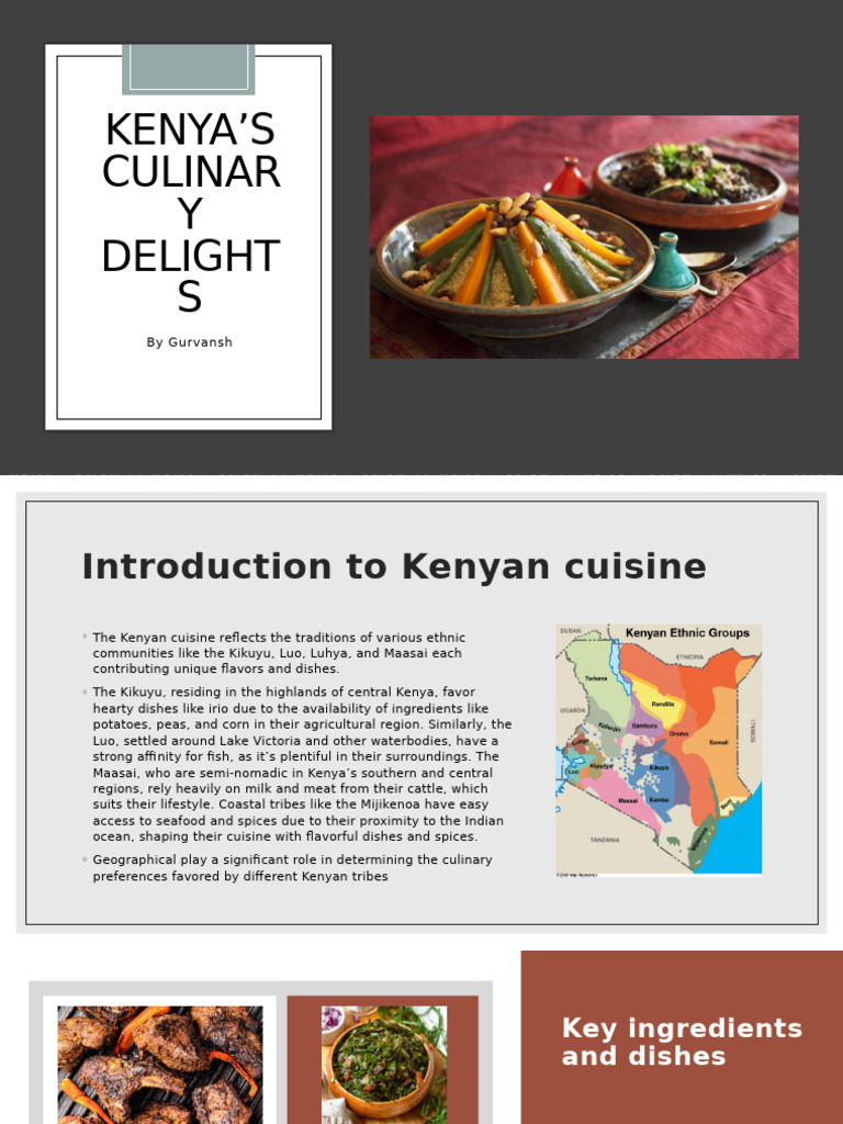 Kenya's Culinary Delights | PDF