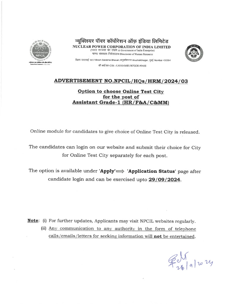 Show Notice Doc | PDF