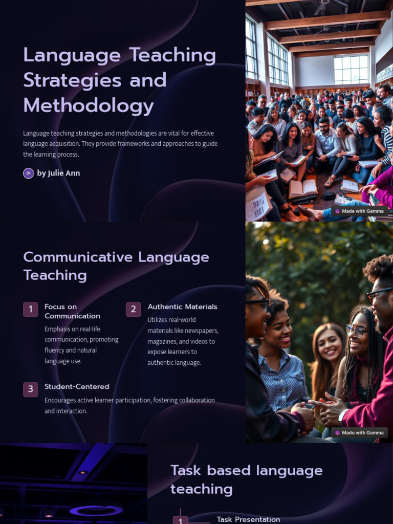 Language Teaching Strategies and Methodology | PDF | Learning | Language Education