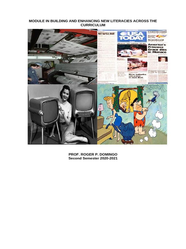 Enhancing New Literacies in Education | PDF | Literacy | Information ...