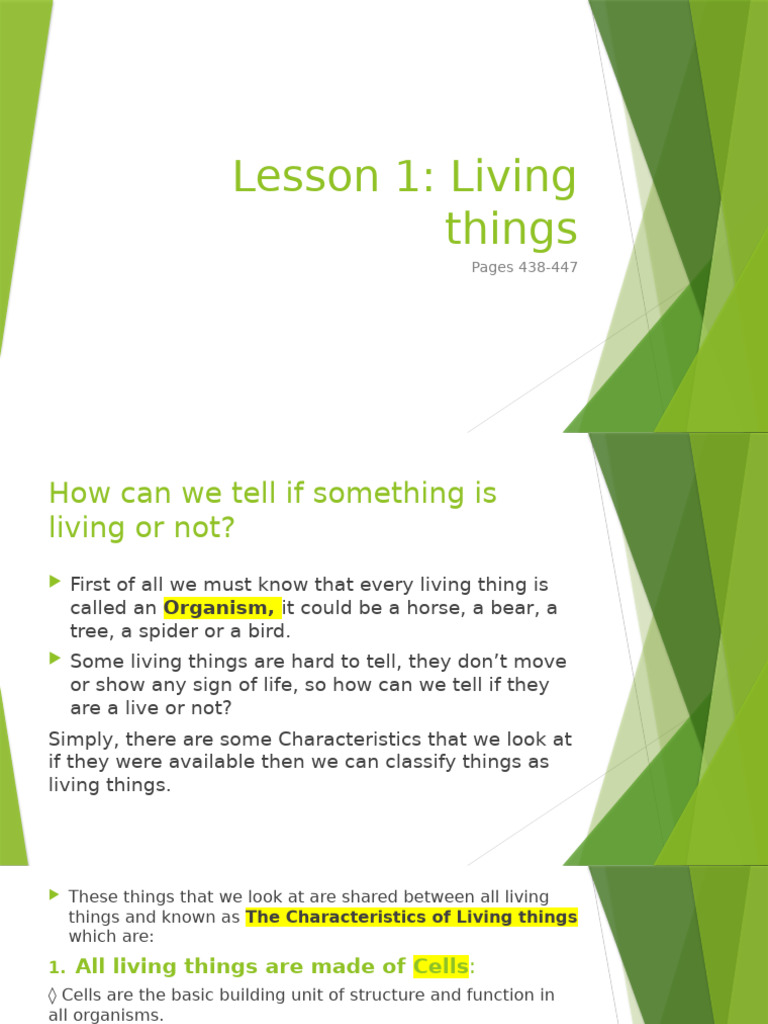 Living Things Study Material (1) (2) 3 | PDF | Cell (Biology ...