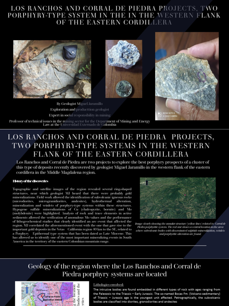 Los Ranchos and Corral de Piedra Porphyrite Systems | PDF | Rock ...