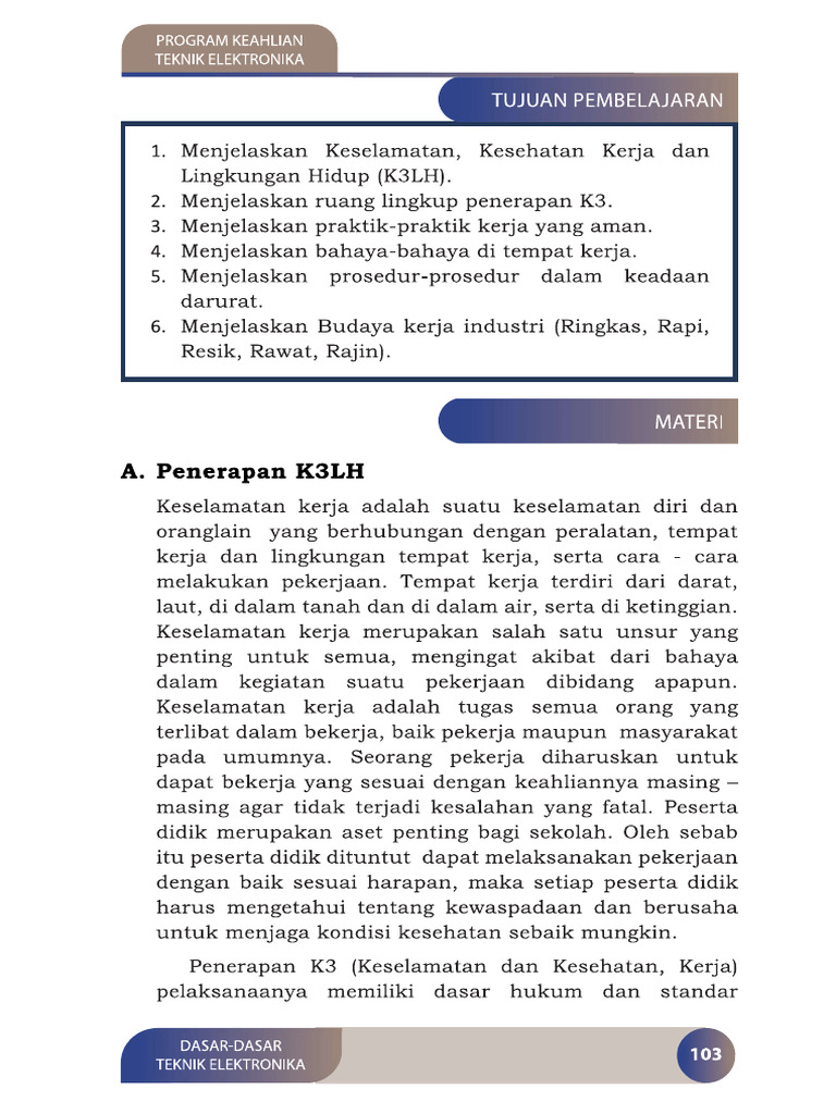 Materi K3LH | PDF