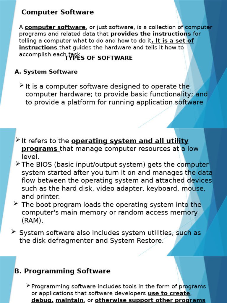 Quarter 2 Lesson 6 Computer Software | PDF