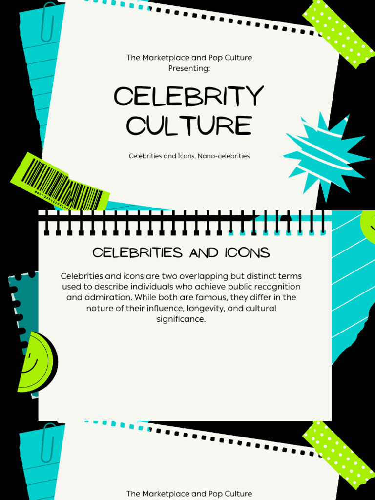 Understanding Celebrities and Icons | PDF | Celebrity | Popular Culture