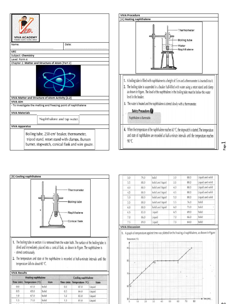 Matter and Structure of Atom (2.2) | PDF | Atoms | Atomic Nucleus
