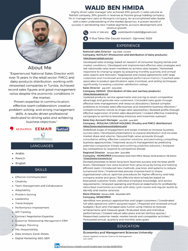 Cv Eng Walid Ben Hmida | PDF