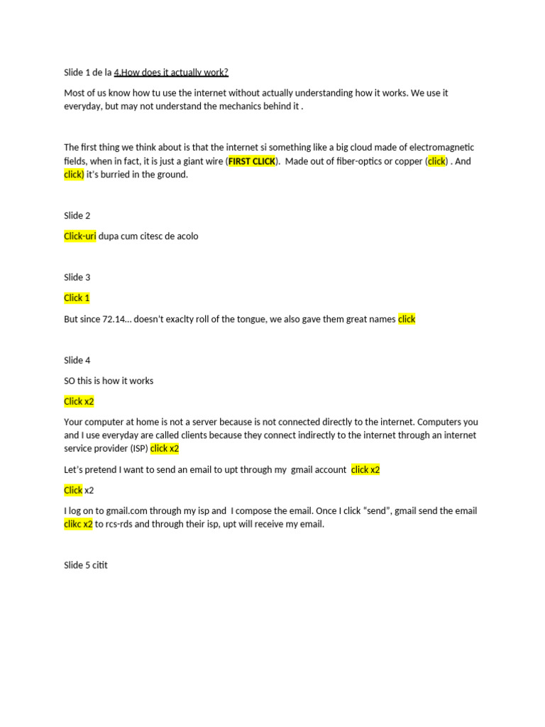 How the Internet Works Explained | PDF