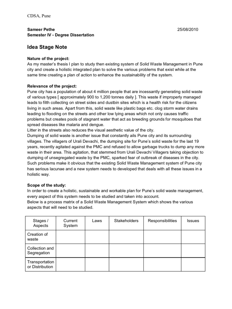 Idea Stage Note | PDF | Art