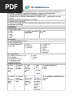 Formulário Comunicado de Acidente de Trabalho | PDF