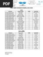IGCSE Timetable 2026 Updated | PDF