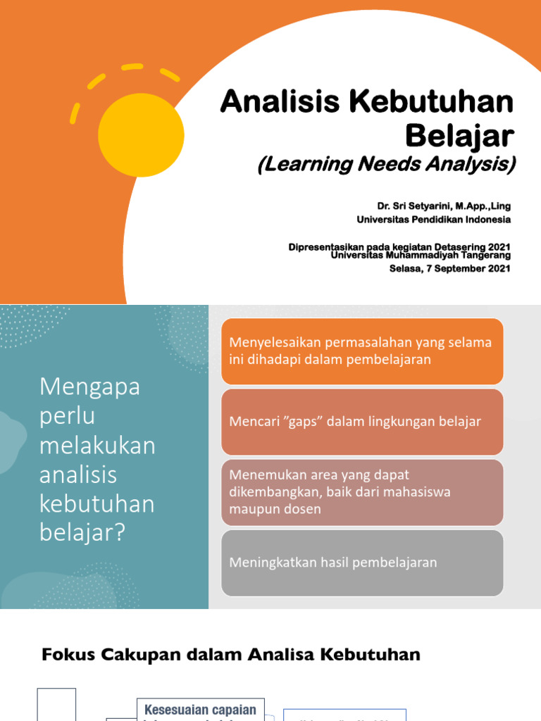 Analisis Kebutuhan | PDF