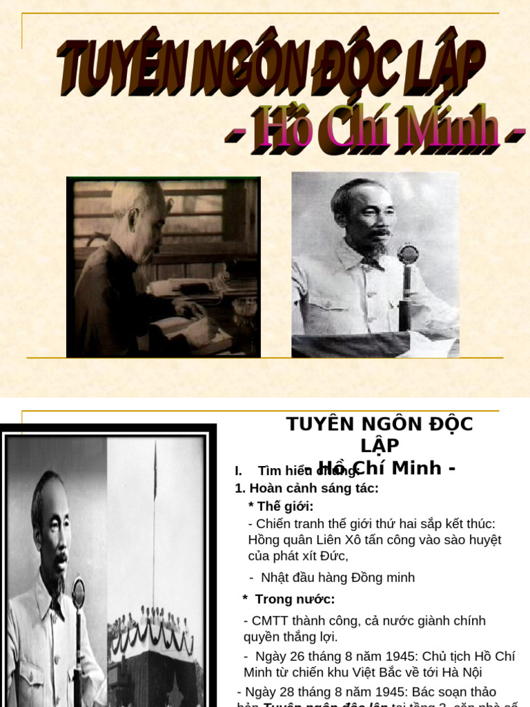 Tuan 2 Tuyen Ngon Doc Lap | PDF