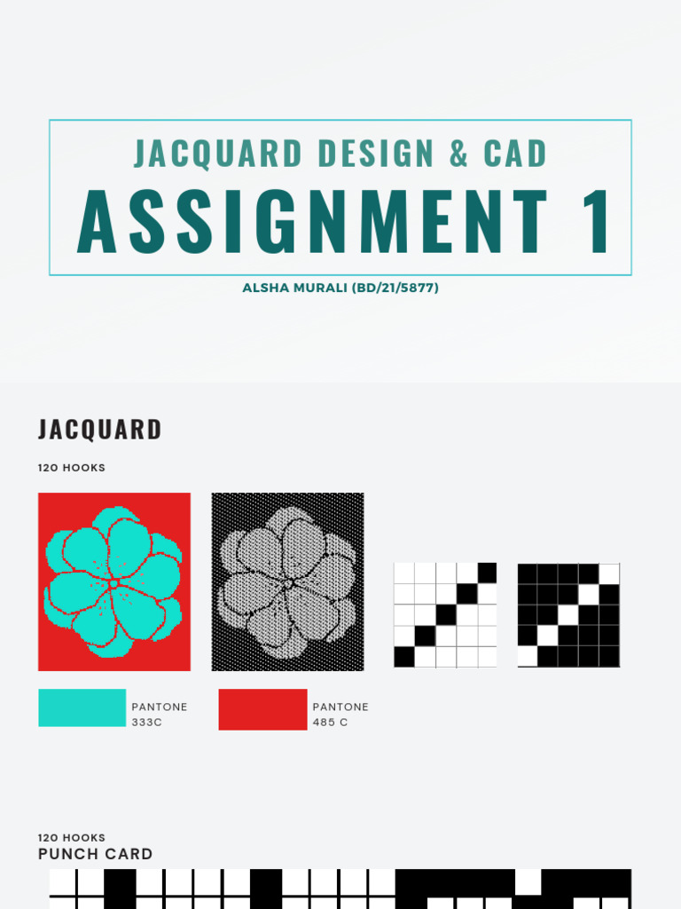 Jacquard Design & Cad | PDF